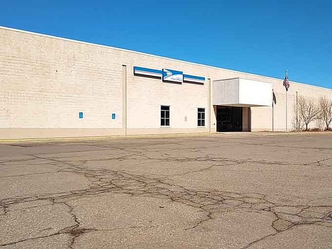 Even the post office looks well-maintained here, because Fairmont takes pride in every public building it operates.