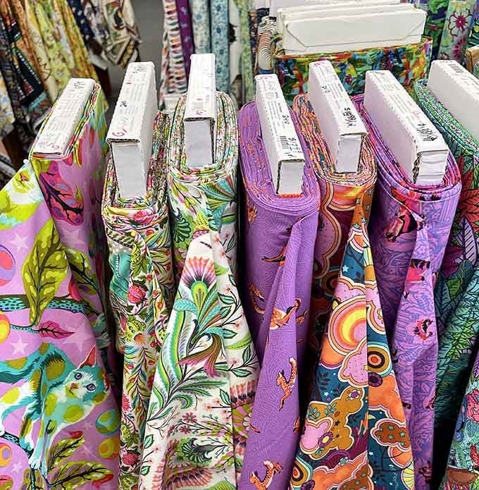 Fabrics in patterns so vibrant and varied, you'll start seeing potential projects in every piece of furniture you own.