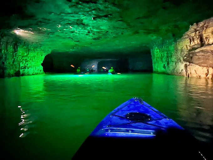 Sometimes the most incredible adventures require nothing more than a paddle, a helmet, and willingness to go underground.