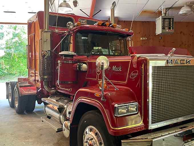 Mack trucks built their reputation one reliable mile at a time, and this beauty proves why.