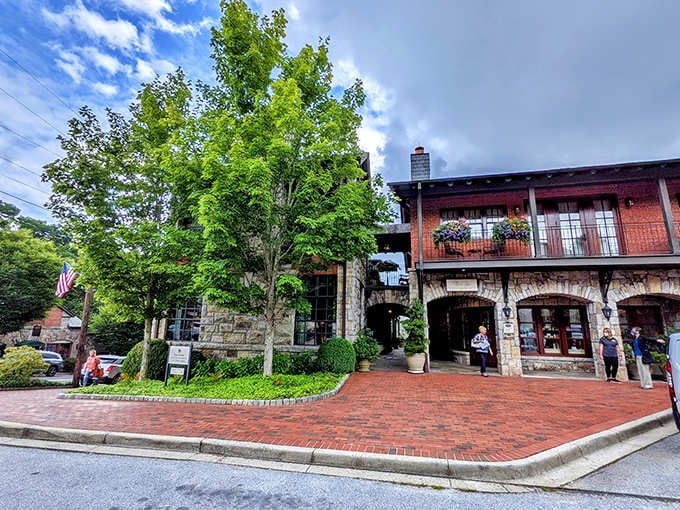 Historic brick and stone buildings anchor downtown with character that new construction simply cannot replicate ever.