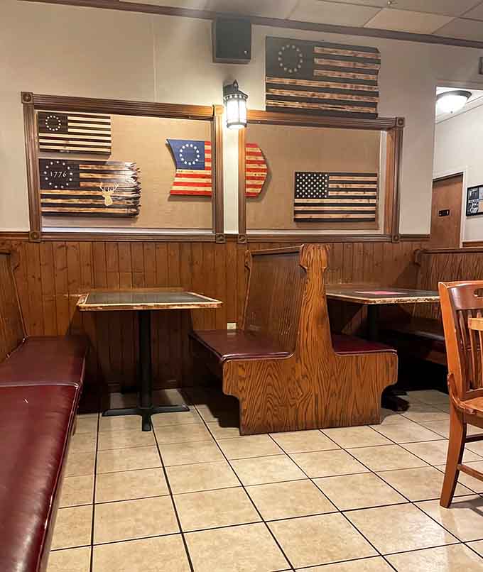 Booths that have witnessed countless celebrations, first dates, and the universal joy of excellent ice cream.