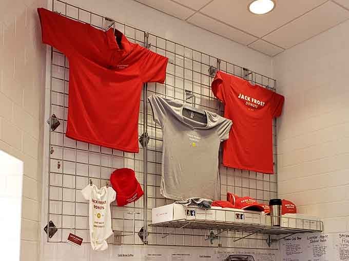 When a donut shop has its own merch, you know they've achieved legendary status in the community.