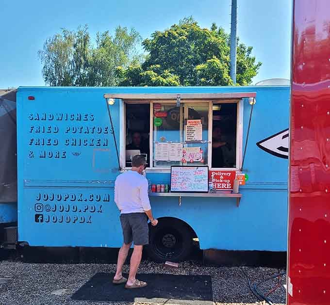 The ordering window where dreams come true and dietary resolutions go to die, but it's totally worth it.