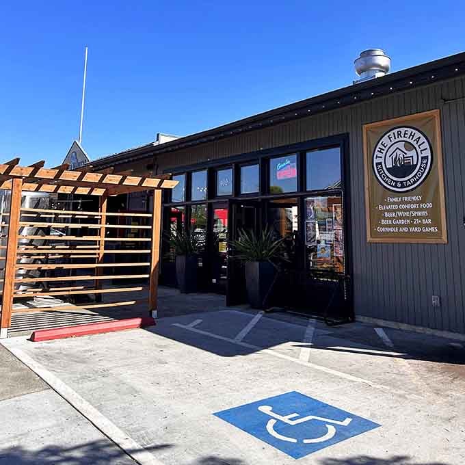 The Firehall brings craft beer and comfort food to a modern space that locals have clearly embraced.