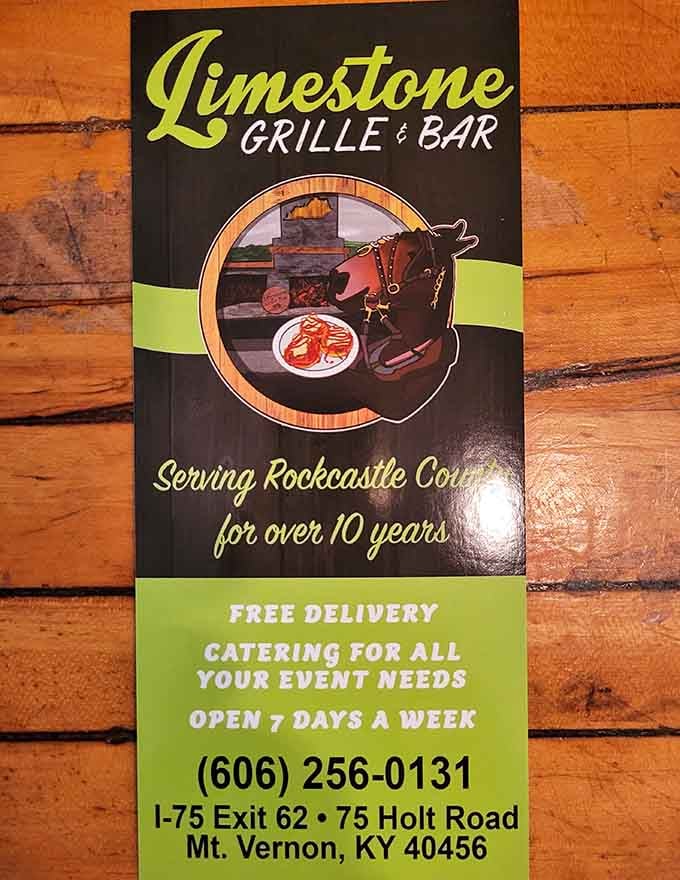 They deliver, cater, and open seven days a week, which is restaurant-speak for "we're here when you need us."