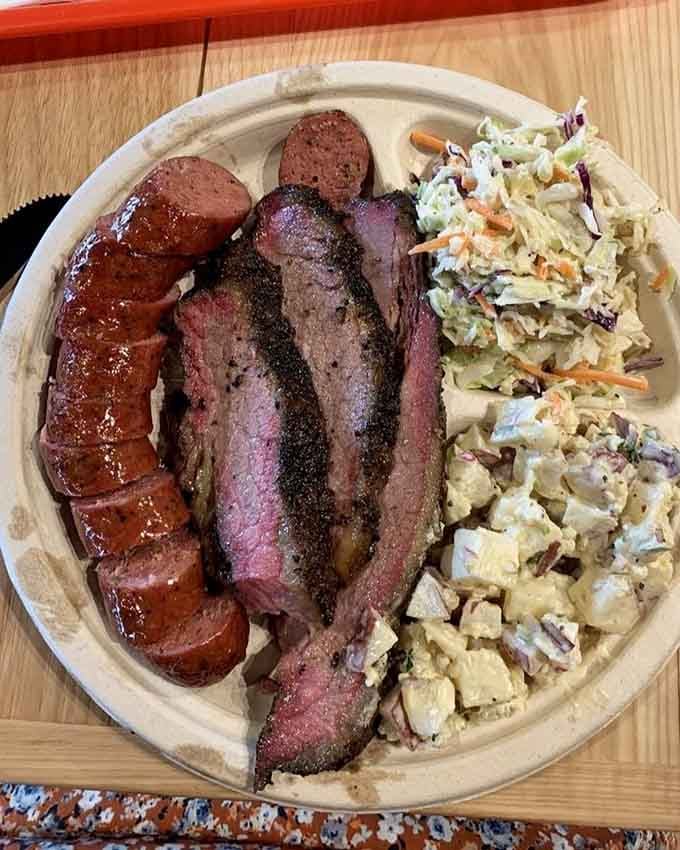 Two meats, two sides, and suddenly your afternoon plans involve a nap and zero regrets whatsoever.