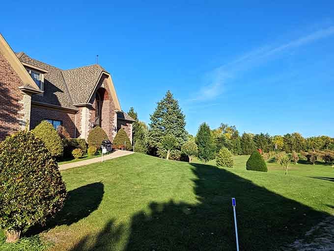 Pristine greens and strategic sand traps prove that paradise doesn't require an ocean view or palm trees.