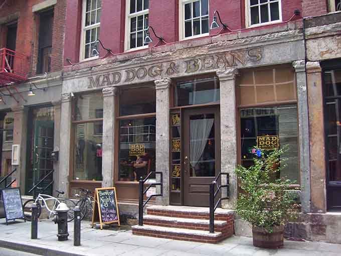 The entrance beckons like a portal to a dimension where calories don't count and Mondays don't exist.