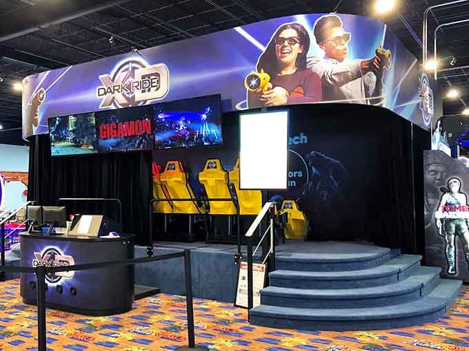 Dark Ride promises thrills in a motion theater where your seat moves more than you have all week at your desk job.
