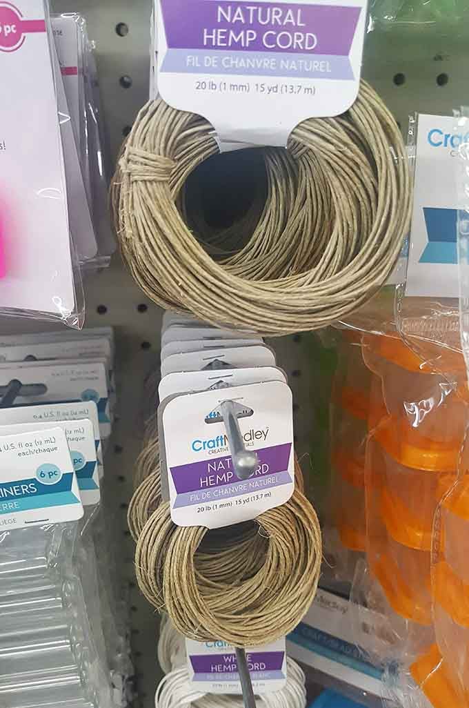 Natural hemp cord for all your crafting dreams, because creativity shouldn't be limited by your budget constraints.