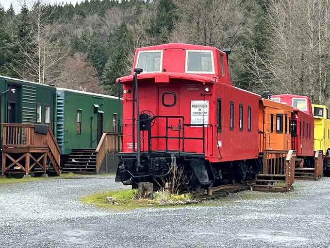 Colorful cabooses turned cozy lodging prove that the best accommodations often come with the most unexpected backstories.
