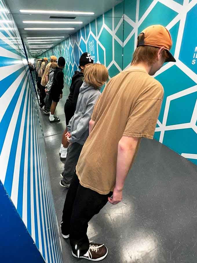 The Tilted Room lets you pose on walls and ceilings, creating photos that'll confuse everyone scrolling past.