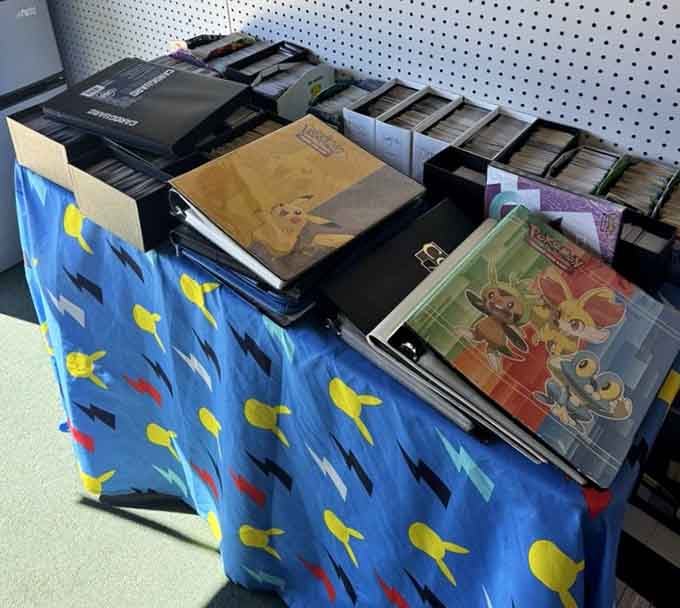 Vintage Pokemon cards that might fund someone's retirement, or at least spark serious childhood nostalgia and joy.