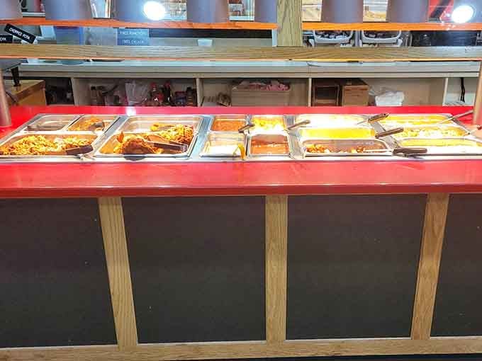 That buffet line is calling your name louder than your mother ever did when dinner was ready.