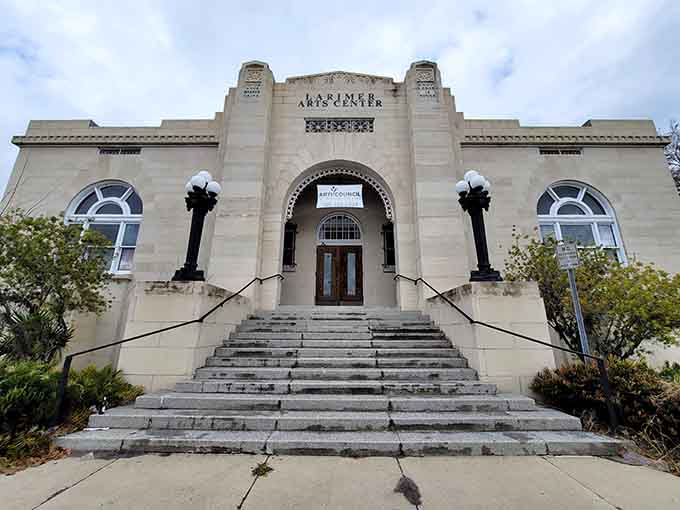 Larimer Arts Center brings culture to town in a building that looks like it means business.