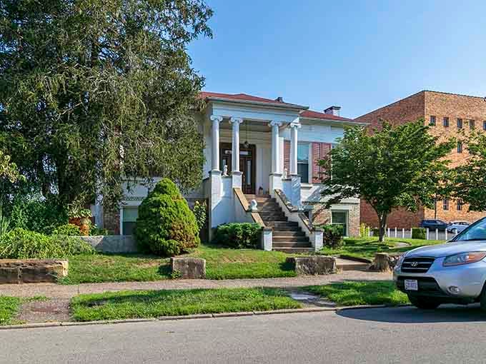 Historic homes dot the landscape, reminding you that craftsmanship and character don't require a trust fund to enjoy.