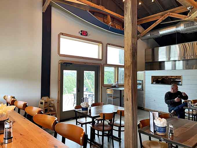 When the dining room fills up like this, you know the locals have spoken about where quality lives.