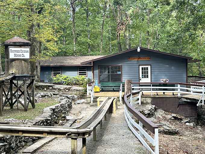 The nature center serves as your launching point for adventures both above and below the surface of this remarkable park.