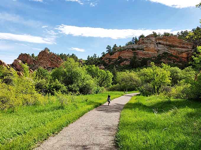 A lone runner discovers what locals already know: this path offers therapy that no office could provide.