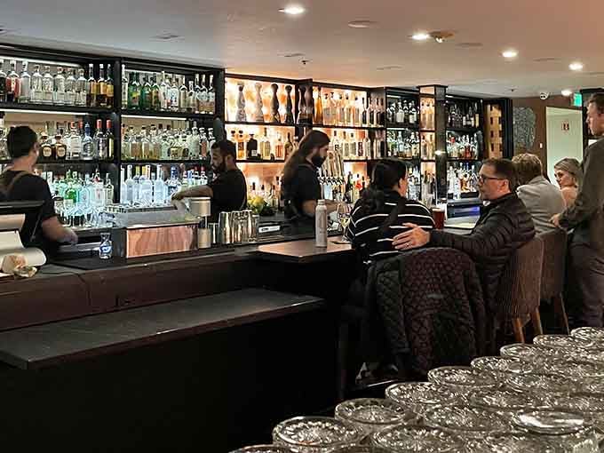 Red rocks glowing at golden hour, reminding you that some things are worth leaving the house for, especially dinner.