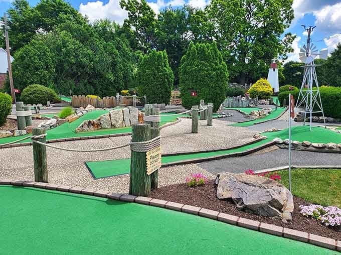 The sprawling mini golf course proves that some places understand the assignment: fun, food, and fantastic memories.