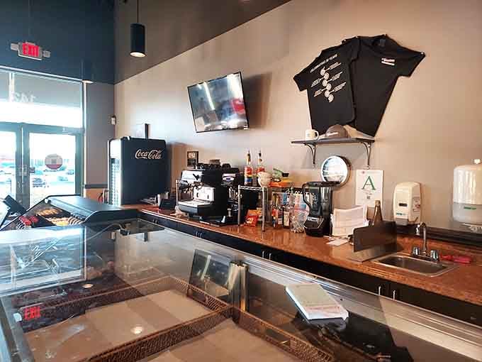 The command center where sandwich dreams become delicious reality, one order at a time for hungry customers.