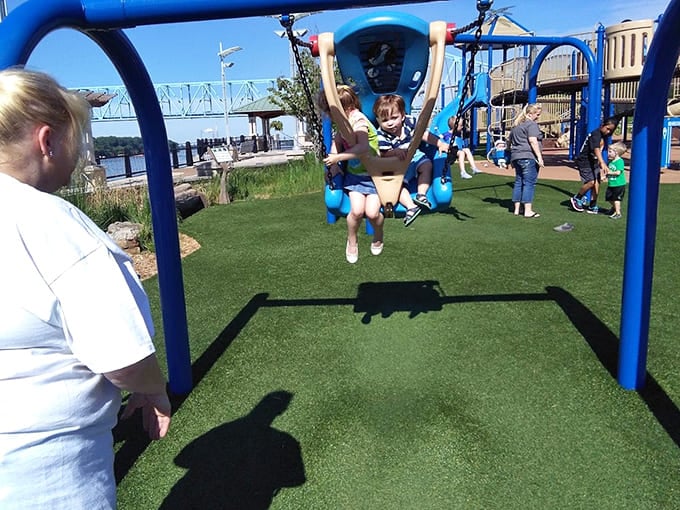 Watching your kids discover new ways to climb things you never would've attempted at their age, bless them.