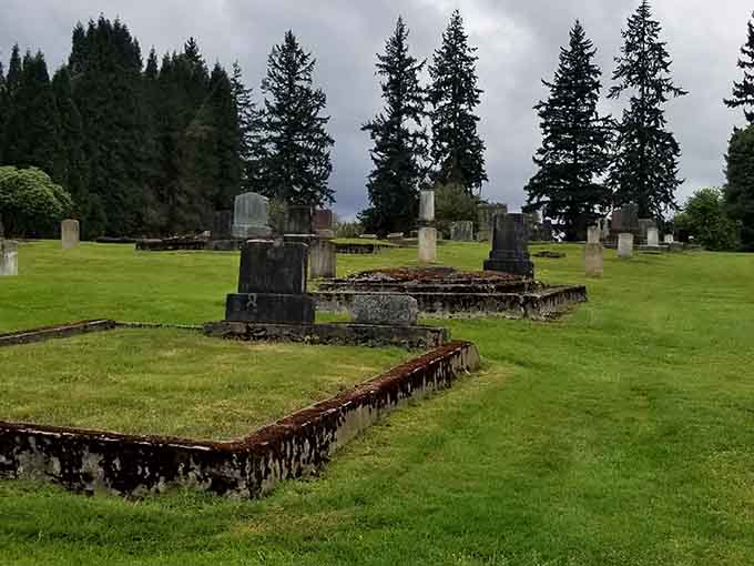Historic cemeteries tell stories of the town's past, adding depth and context to your vintage treasure hunting experience.
