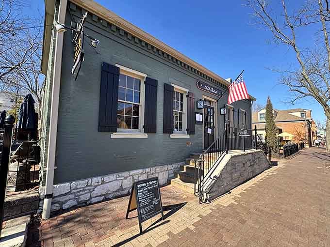 1818 Bistro occupies a charming historic building where good food meets architecture that's seen two centuries pass.