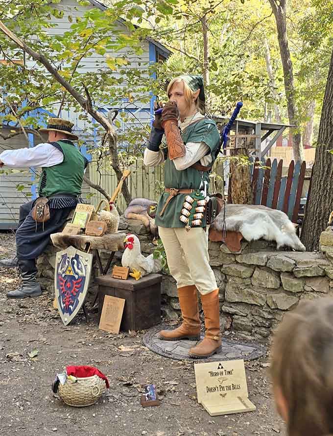 Street performers pop up everywhere, from musicians to storytellers, keeping the village constantly buzzing with medieval entertainment magic.