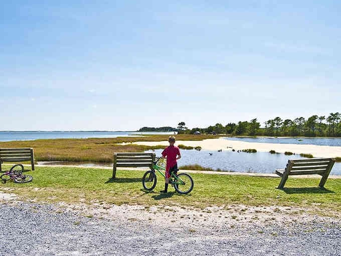 Peaceful waterfront views that remind you why Maryland's Eastern Shore is worth every mile of the drive here.