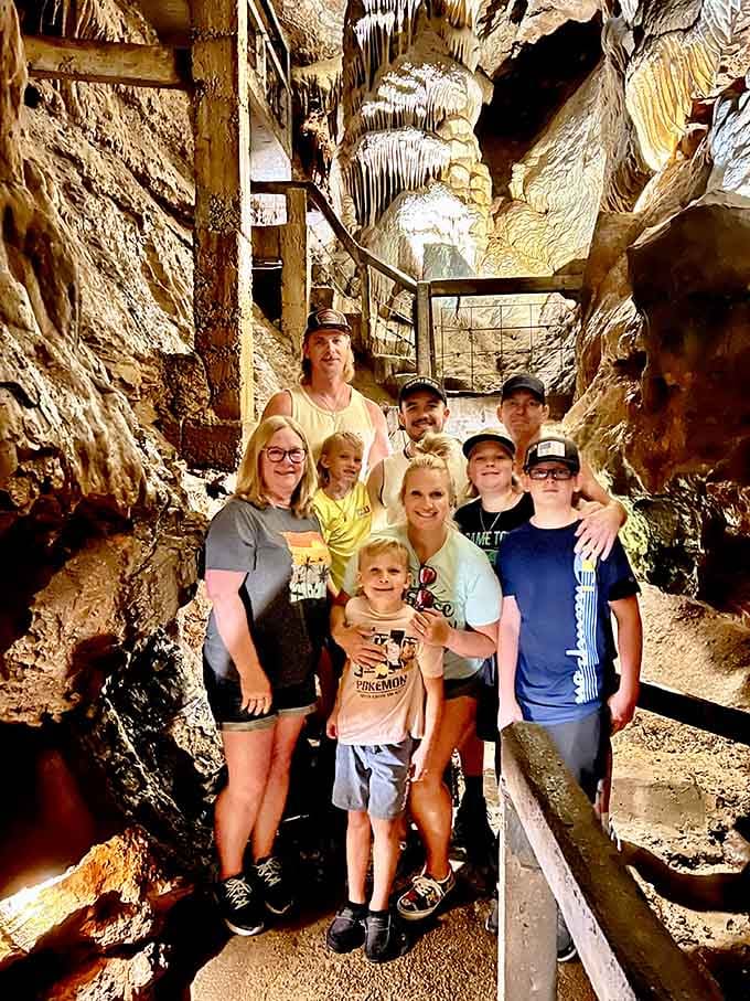 Multi-generational memories forming in chambers where time moves differently and smartphones become wonderfully irrelevant temporarily.