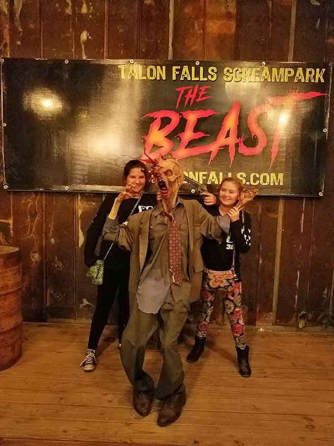 Meet one of the locals, he's dying to make your acquaintance, literally.