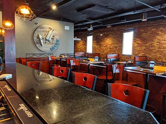 Multiple seating options mean whether you're on a date or with friends, there's a perfect spot waiting for you.