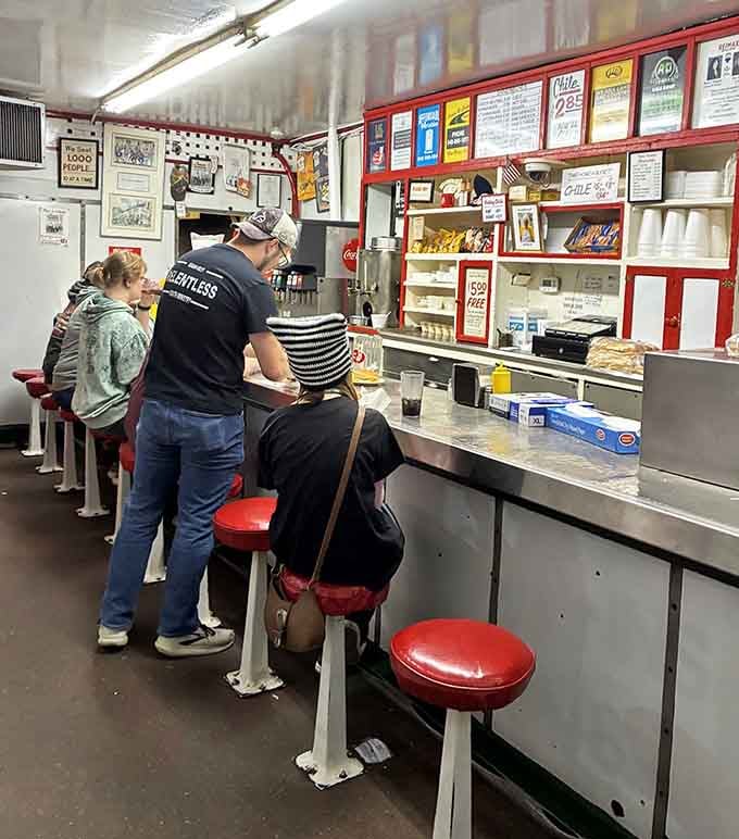 Strangers becoming neighbors, one meal at a time, because personal space is overrated when the food's this good.