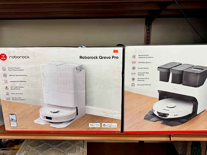 Robot vacuums that'll do your cleaning while you enjoy the money you saved buying them here.