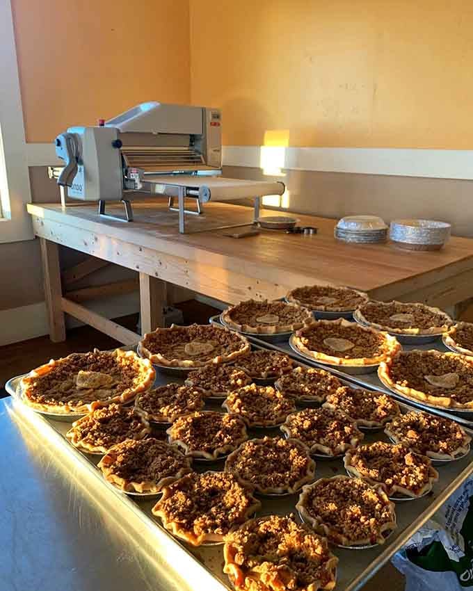 Behind the scenes where the magic happens, one perfectly crimped crust at a time, every day.