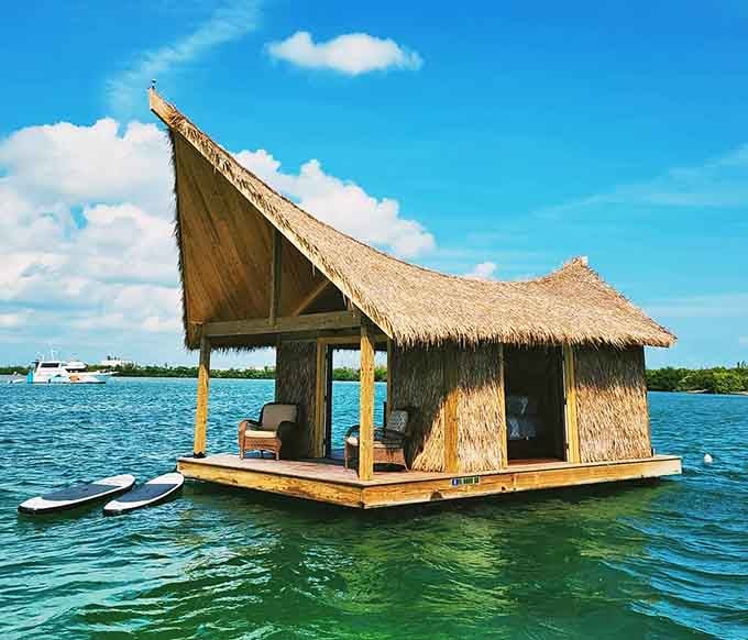 From this angle, you can see why people mistake Florida for the South Pacific, minus the jet lag.