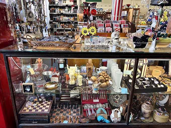 Display cases packed with small treasures prove that good things really do come in carefully curated packages.