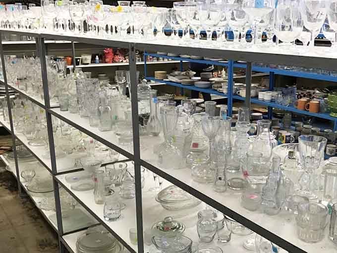 Glassware galore for entertaining guests or finally replacing those jelly jar "wine glasses" you've been using forever.