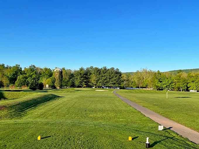 Maple Run Golf Course spreads across mountain terrain where your game competes with scenery for your attention.