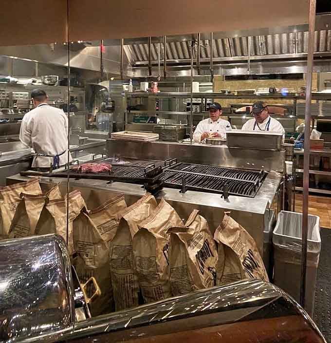 Open kitchens let you watch culinary professionals work without having to clean up their mess afterward.