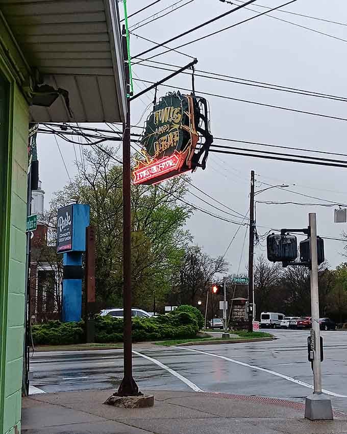 Sometimes the best discoveries are hiding in plain sight, waiting for you to notice their neon glow and pull over.