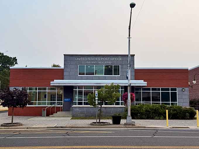 Even the post office looks better here&mdash;probably because postal workers can afford to live nearby.