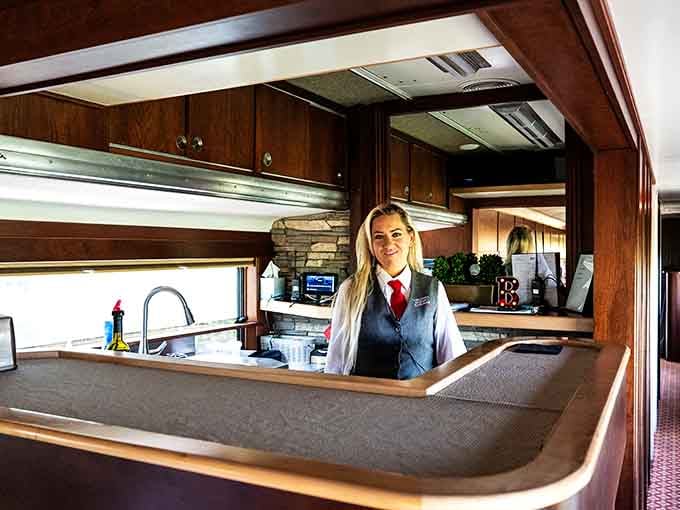 Behind every magical journey stands dedicated staff ready to make your vintage rail experience absolutely unforgettable.