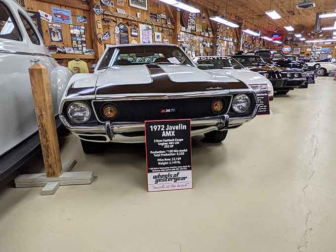 The AMX Javelin remains one of the most underrated muscle cars ever, and this specimen knows it.