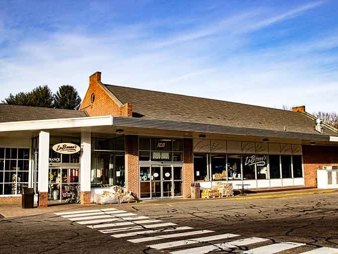 LaBonne's storefront proves small-town markets still thrive where neighbors actually know your name and your usual order.