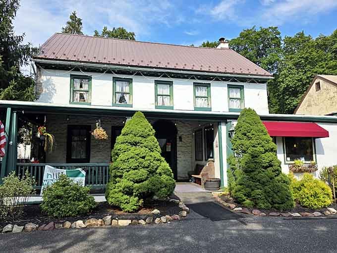 The mint green and white Victorian charm makes you feel like you've stepped back to when service truly mattered.