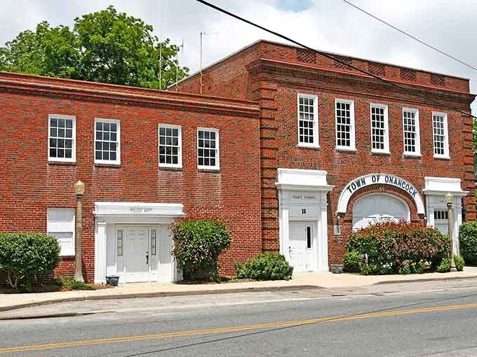 Onancock's colorful planters and climbing vines prove that small towns know how to dress up beautifully.